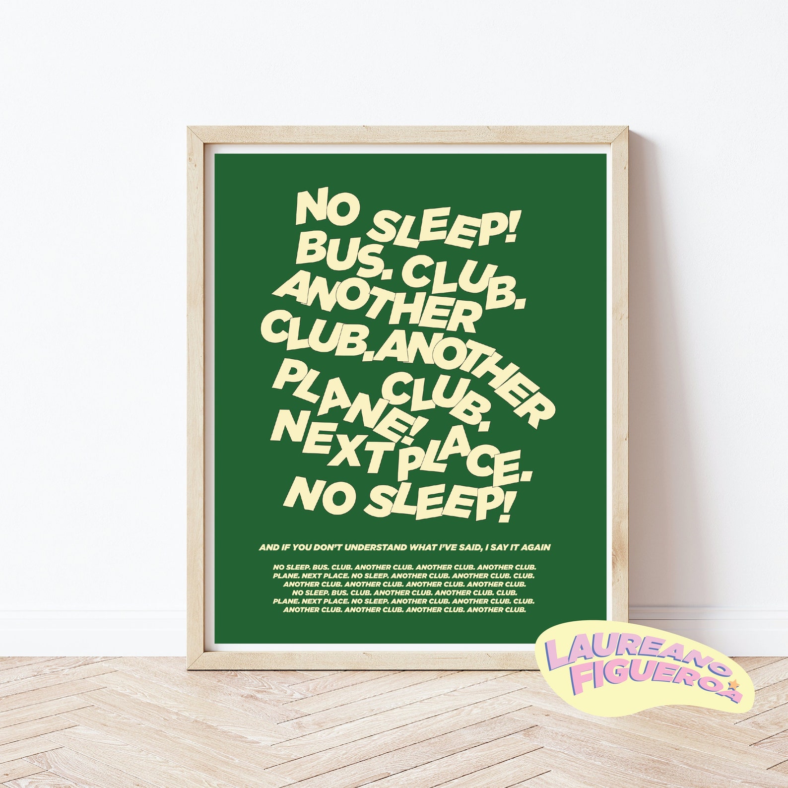 Lady Gaga Wall Art Bus Club Another Club Next Place - Etsy