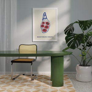 Boo Tomato Wall Art: Trendy Aesthetic Decor Digital Print for Home ...