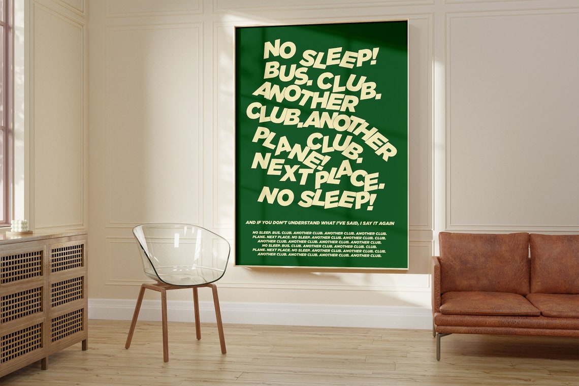 Lady Gaga Wall Art Bus Club Another Club Next Place - Etsy