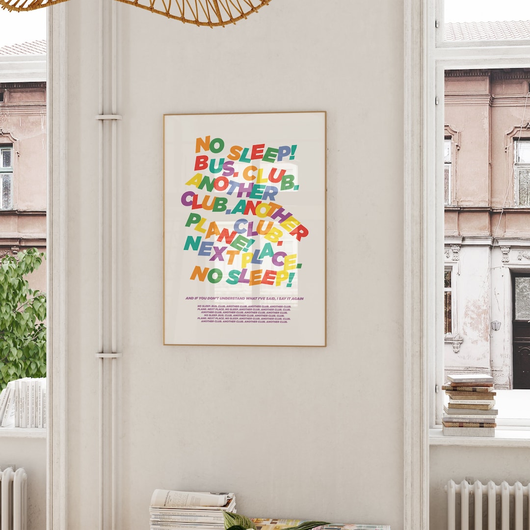 Bus Club Another Club Wall Art | Lady Gaga | Trendy Digital Print for ...