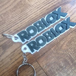 Roblox Logo Keychain Party Favors/ Party Decor/ Bag Tags / Gifts - Etsy