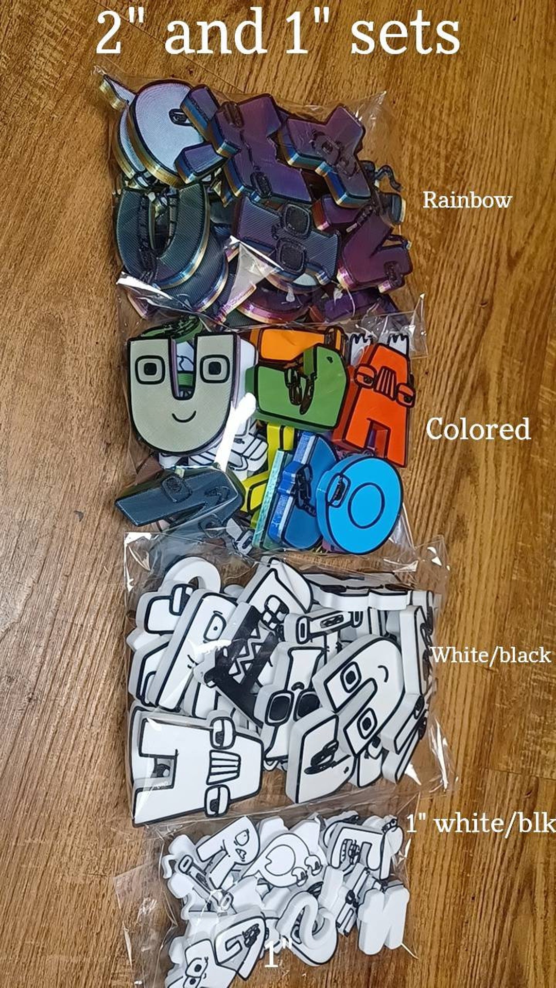 Alphabet Set Thin Set .15" Thick Full Set Inspired by Abc A-z / Party ...