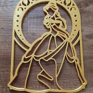 Princess Belle Decor / Wedding Decor Centerpiece/ Cake Topper ...