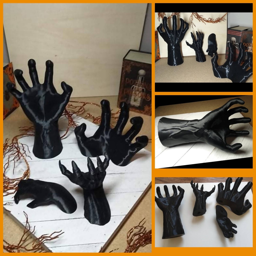 Creepy Hands Reaching Out of Wall Scarey Decorations - Etsy