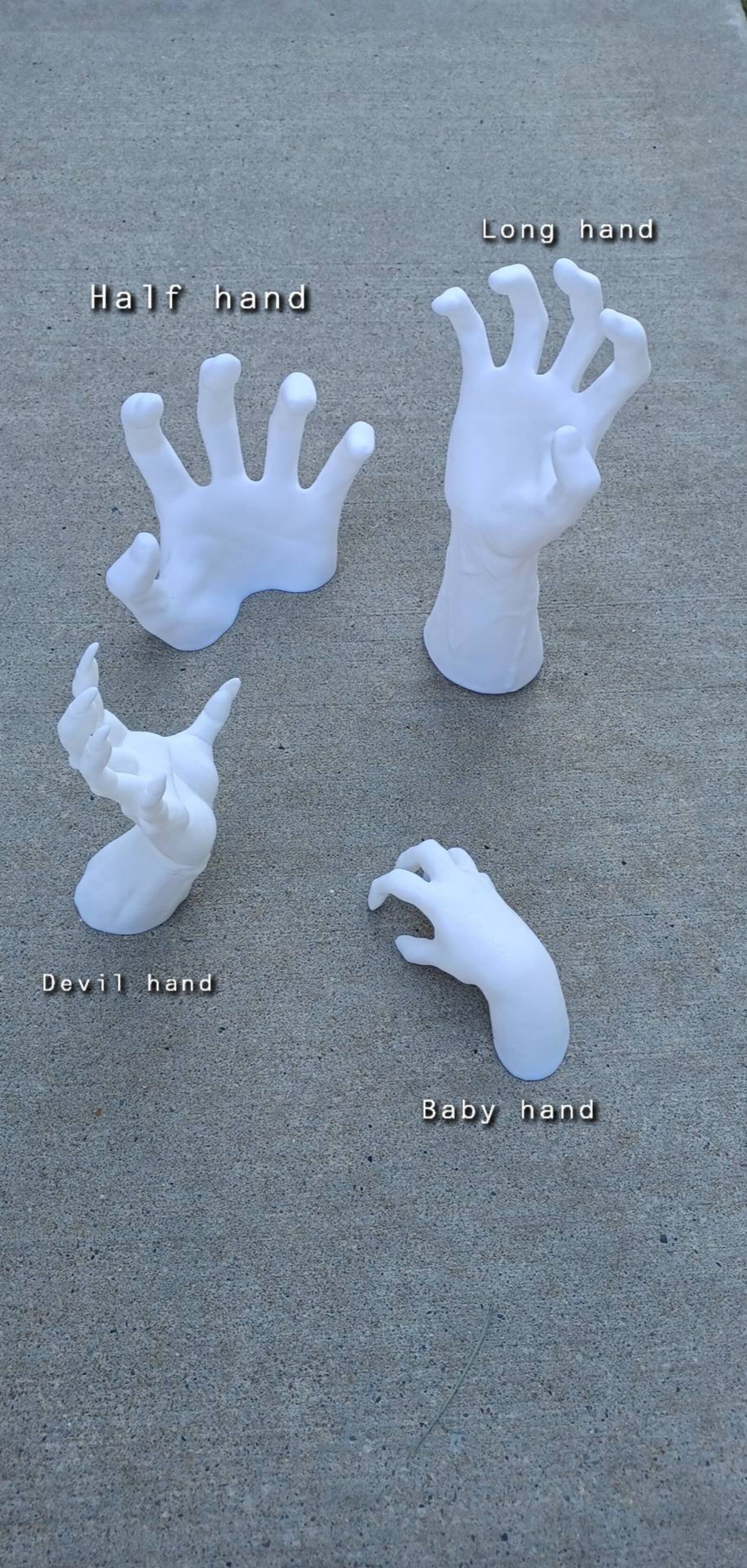 Scarey Reaching Hands Creepy Halloween Decoration, Prop for Party ...