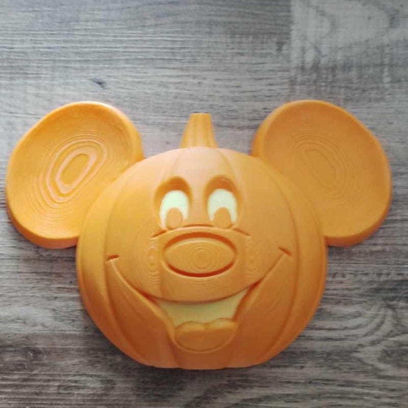 Mickey Mouse Pumpkin Heads Paper - Etsy
