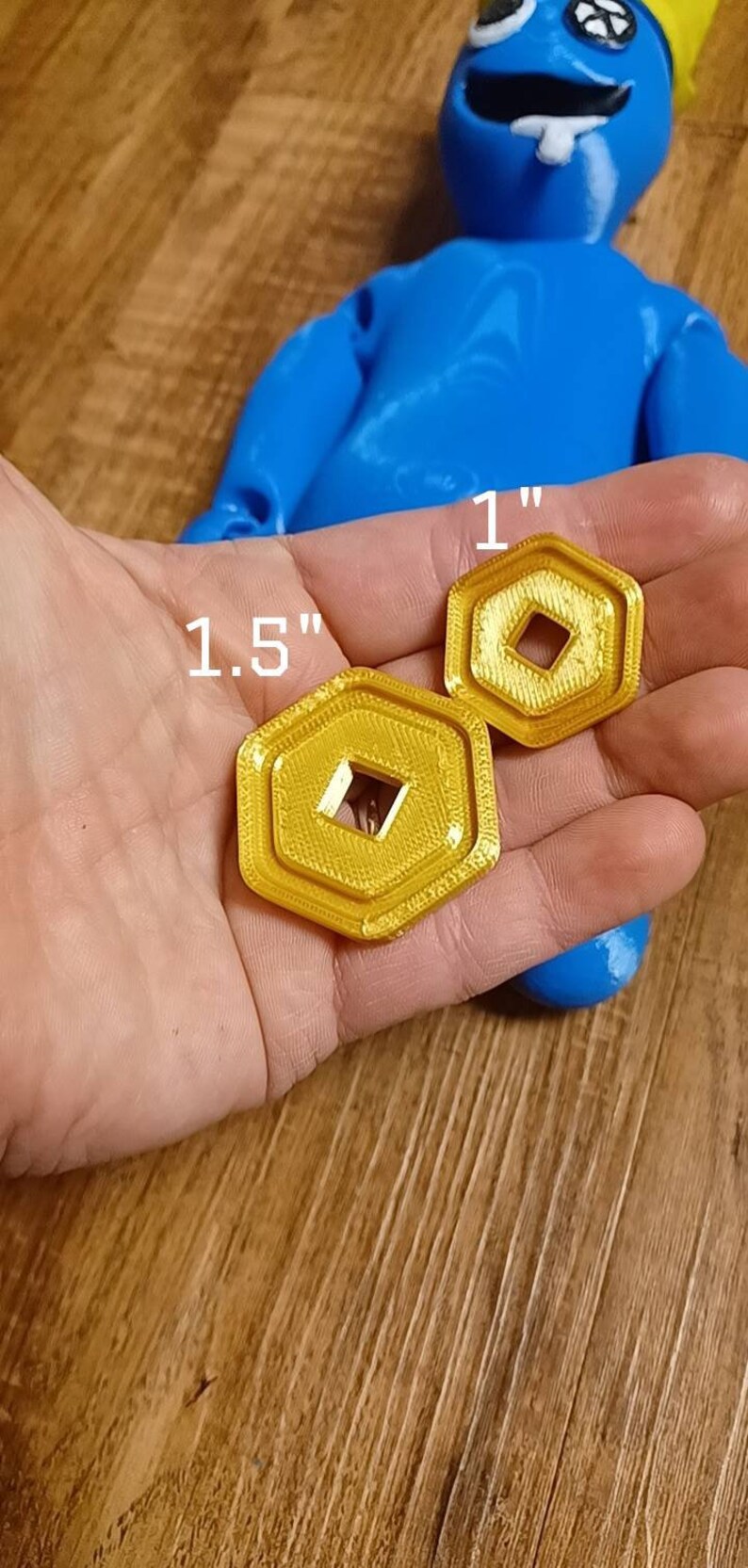 Roblox Pretend Play Plastic Gold Coins Kids Birthday Gifts - Etsy