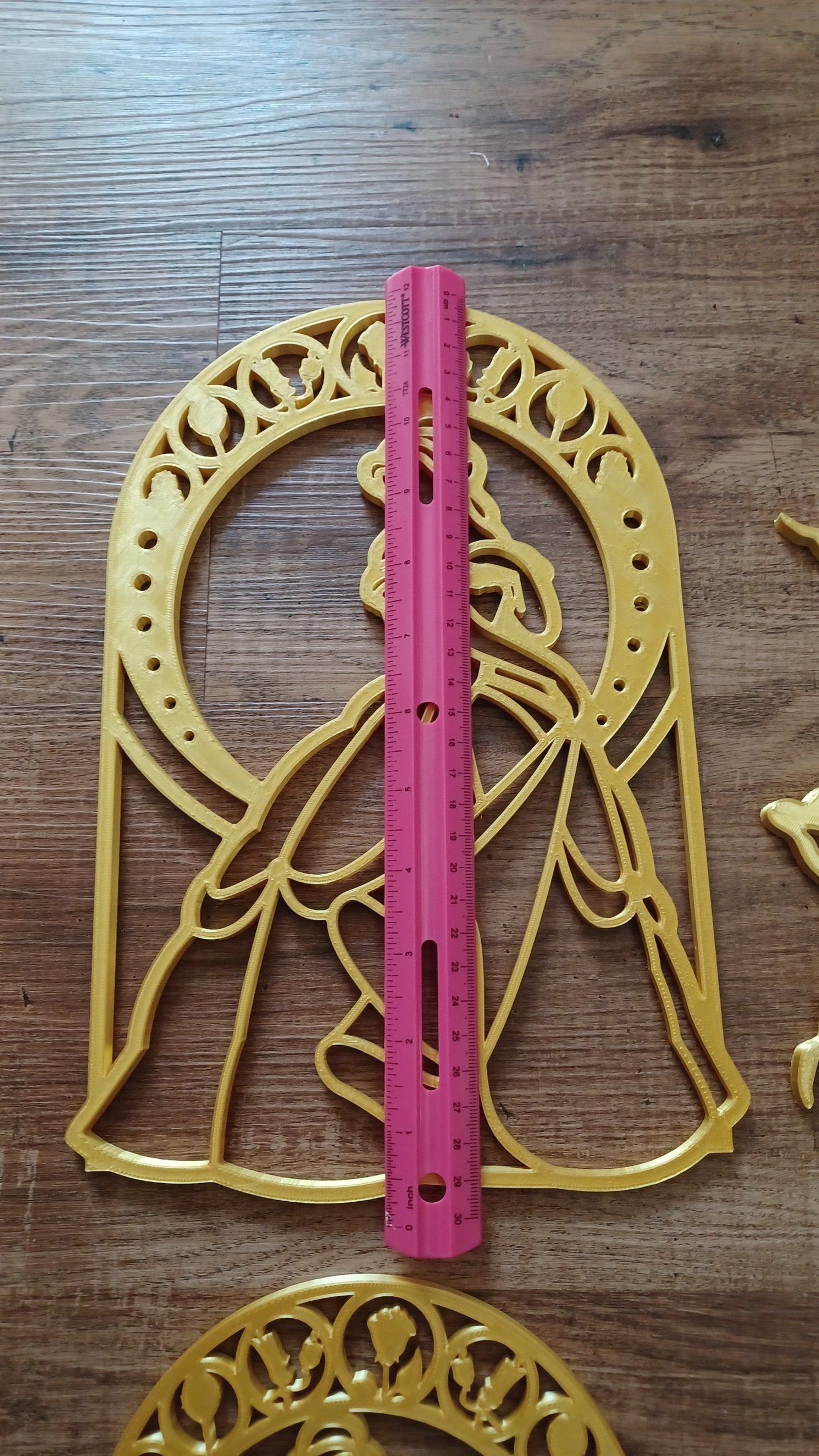 Princess Belle Decor / Wedding Decor Centerpiece/ Cake Topper ...