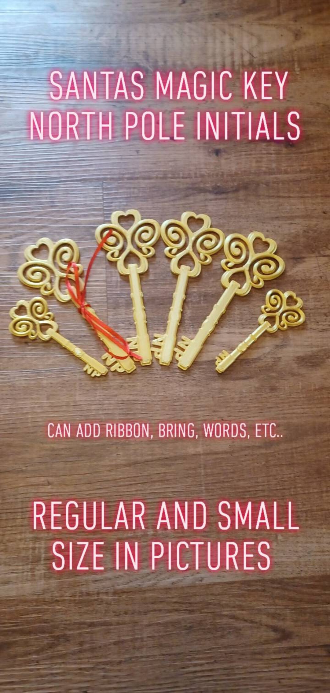 Santas Magic Key Regular and Small Size Available - Etsy