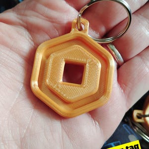 Roblox Party Favors Robux Keyring Bagtag / Birthday Gifts/ Back to ...