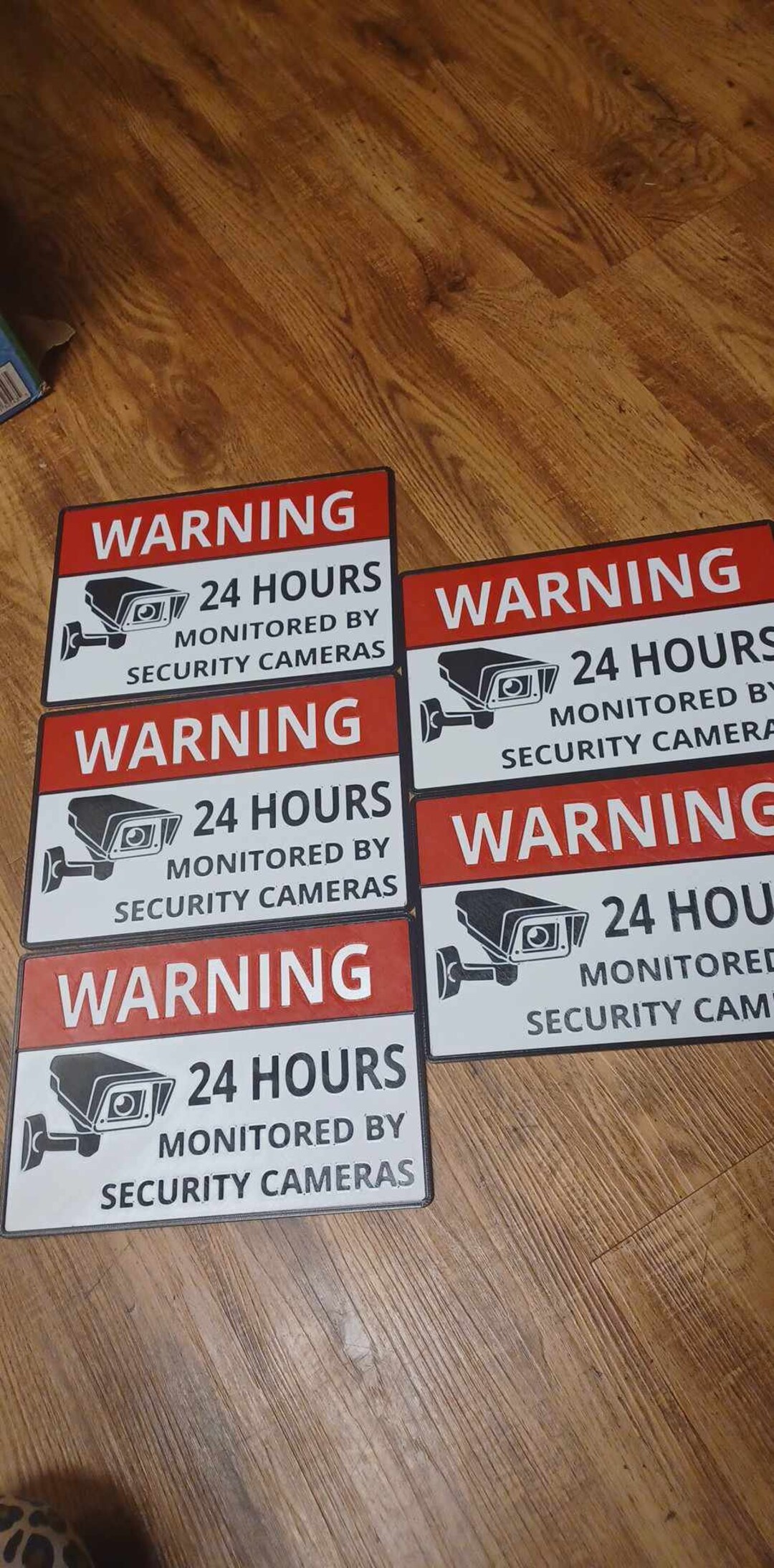 Camera Security Surveillance Sign / Warning Camera Sign/ Property ...