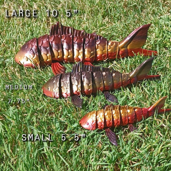 Articulated Fish - Etsy