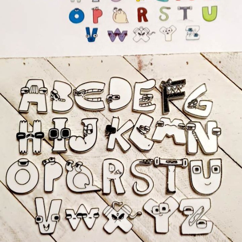 Alphabet Lore Cake Topper - Etsy