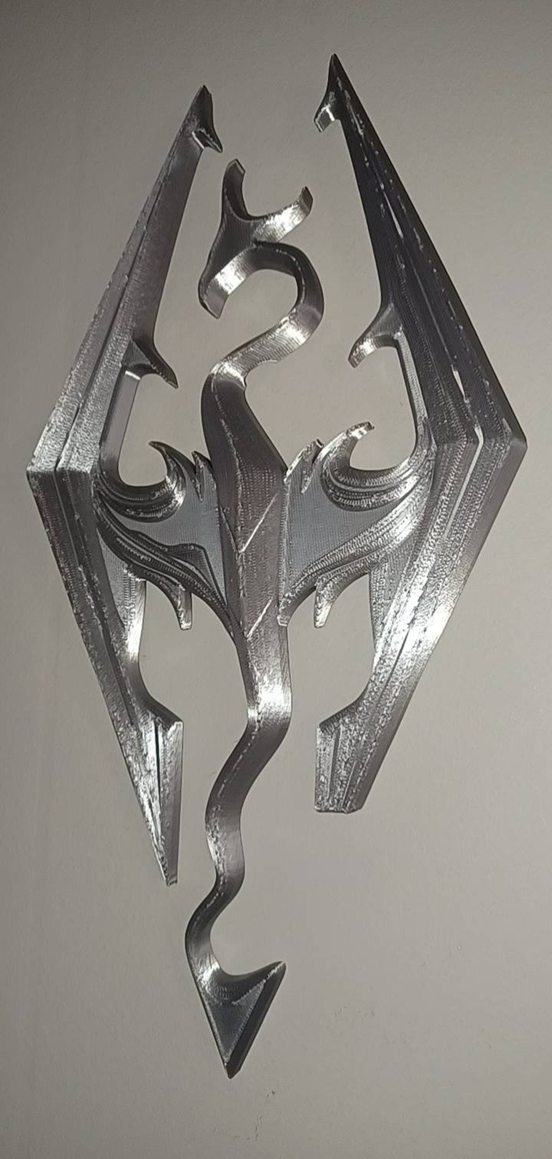 Skyrim Logo Fan Art Wall Decor/cake Topper/gameroom Decor/ Gift - Etsy