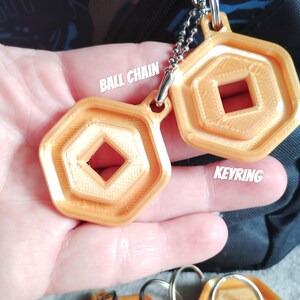 Roblox Party Favors Robux Keyring Bagtag / Birthday Gifts/ Back to ...