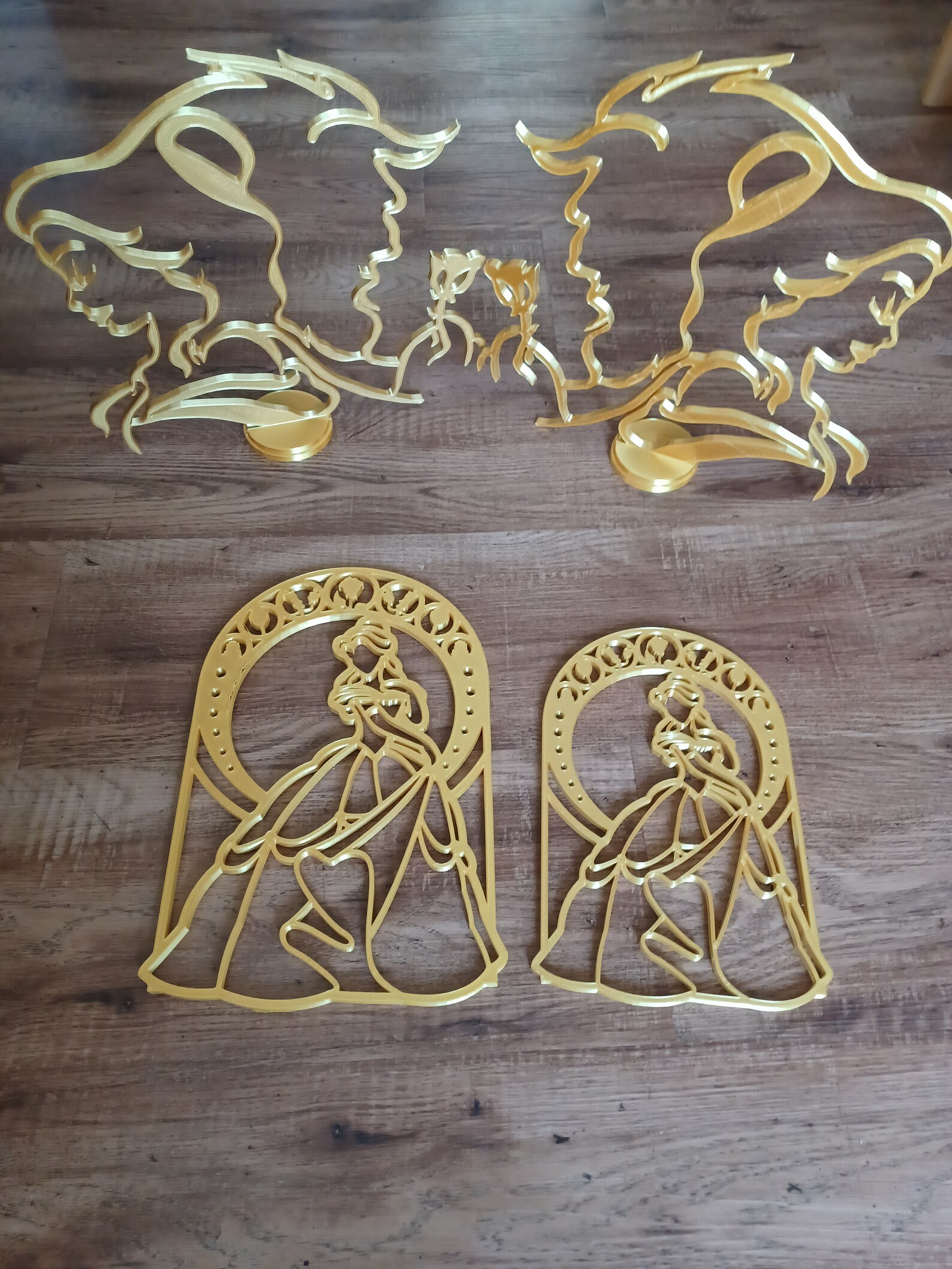 Princess Belle Decor / Wedding Decor Centerpiece/ Cake Topper ...