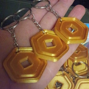 Roblox Logo Keychain Party Favors/ Party Decor/ Bag Tags / Gifts - Etsy