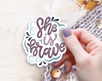 She is Brave - Etsy