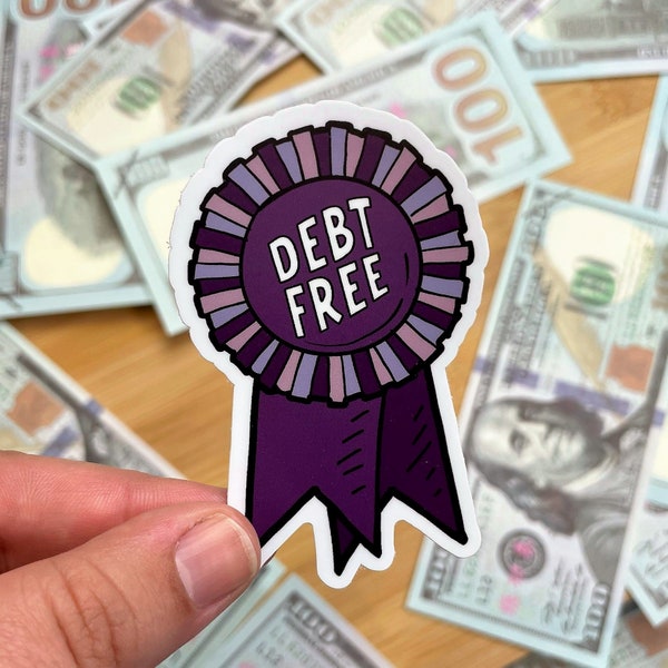 Debt Free - Etsy