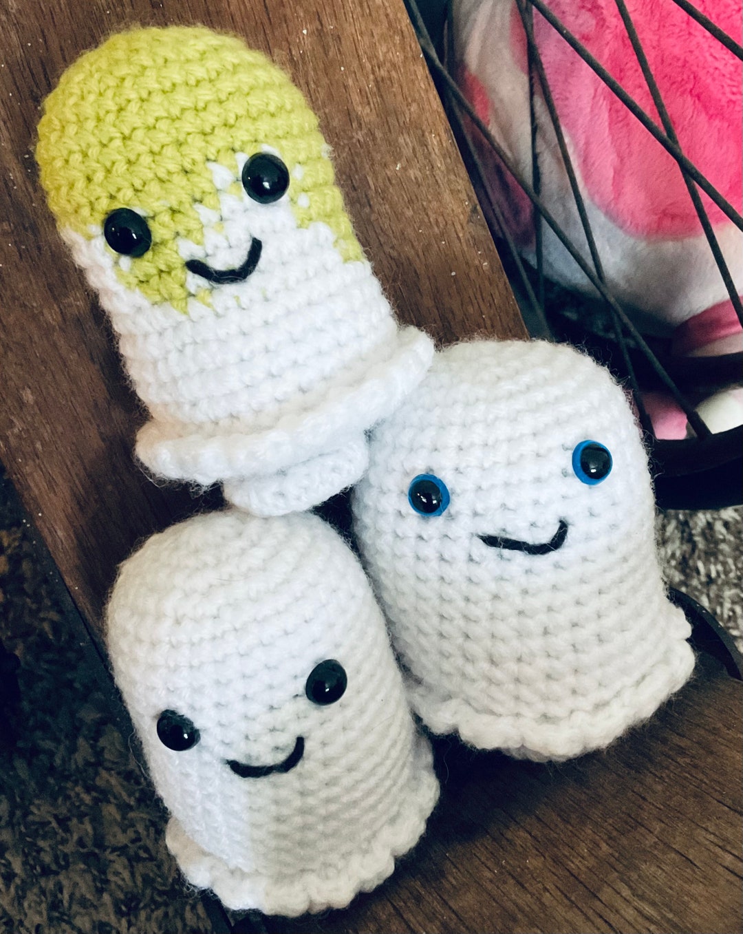 Small Baby Shoulder Buddy Ghosts Crochet Halloween Ghost - Etsy