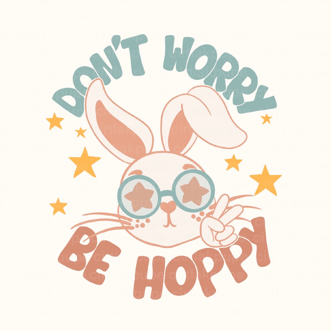 Easter Png Be Hoppy PNG Easter Sublimation Digital Design - Etsy