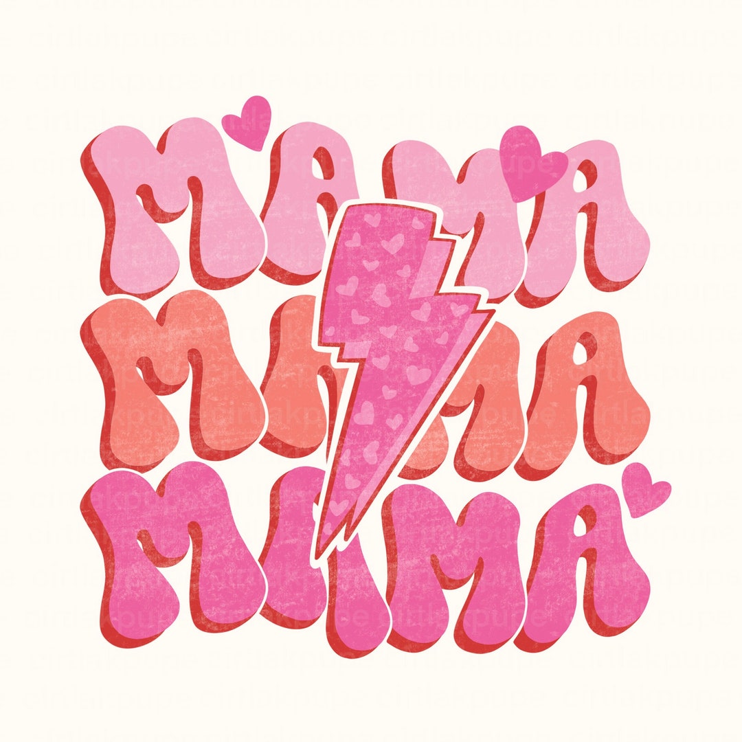 Mothers Day Png, Pink Mama Png, Mother's Day Sublimation, Mama Flower ...