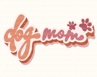Dog Mom Boho Png - Etsy