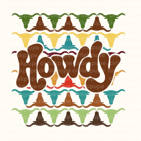 Howdy Png File Sublimation Shirt Printable No Svg Western Png | Etsy