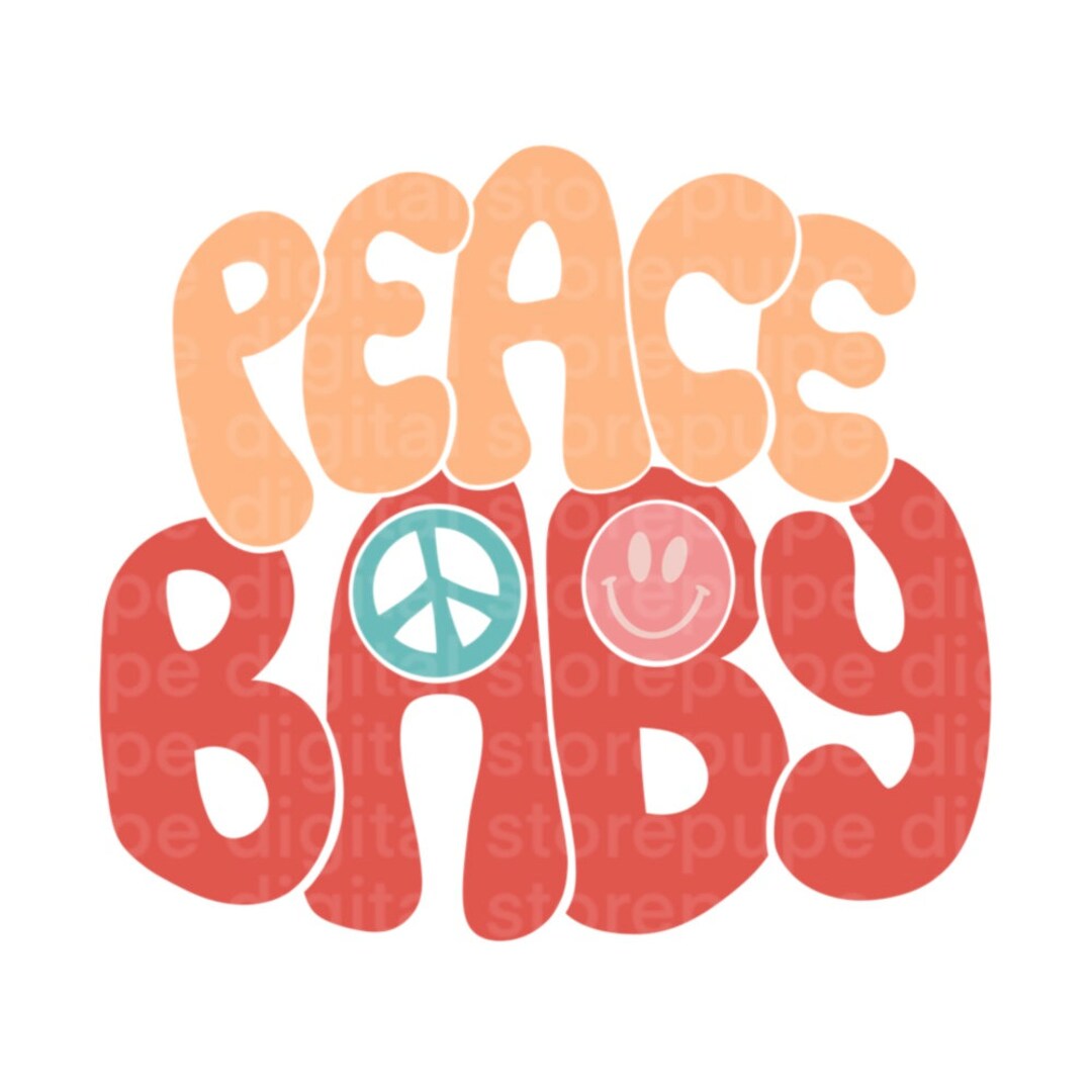Peace Baby Png, Cute Baby Png, Funny Kids Shirt Png, Cute Kids Shirt ...