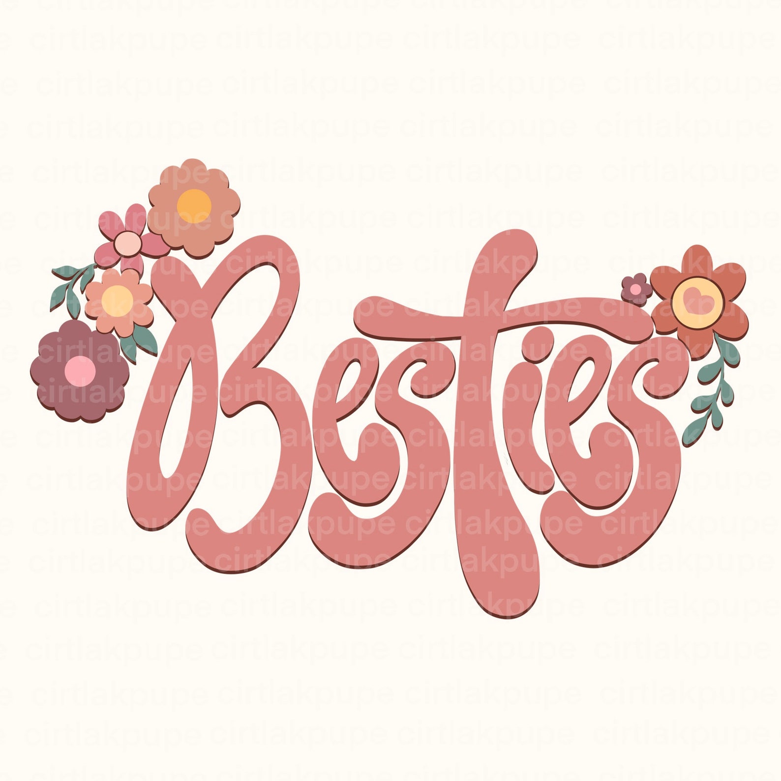 Retro Bestie Png Preppy Shirt Png Best Friends Popular Png - Etsy