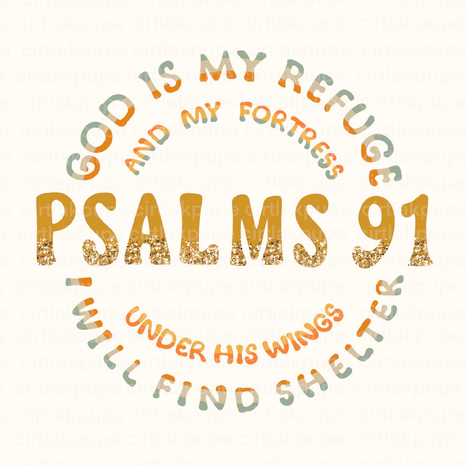 Psalm 91 Quote Bible Verse Popular Png File Trendy Sublimation - Etsy