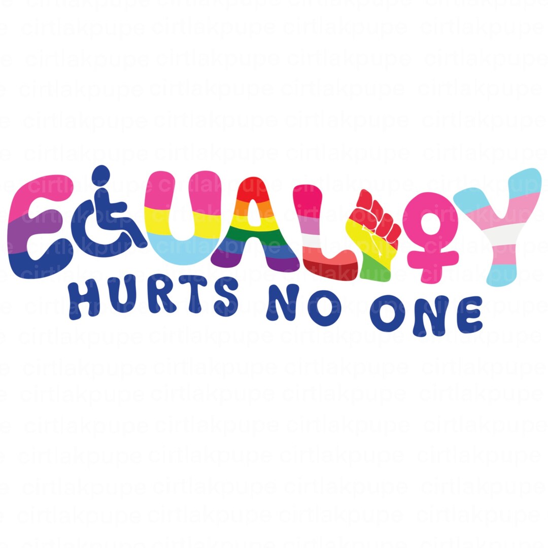 Equality Hurts No One, Black Lives Matter, Equal Rights, Pride Shirt ...