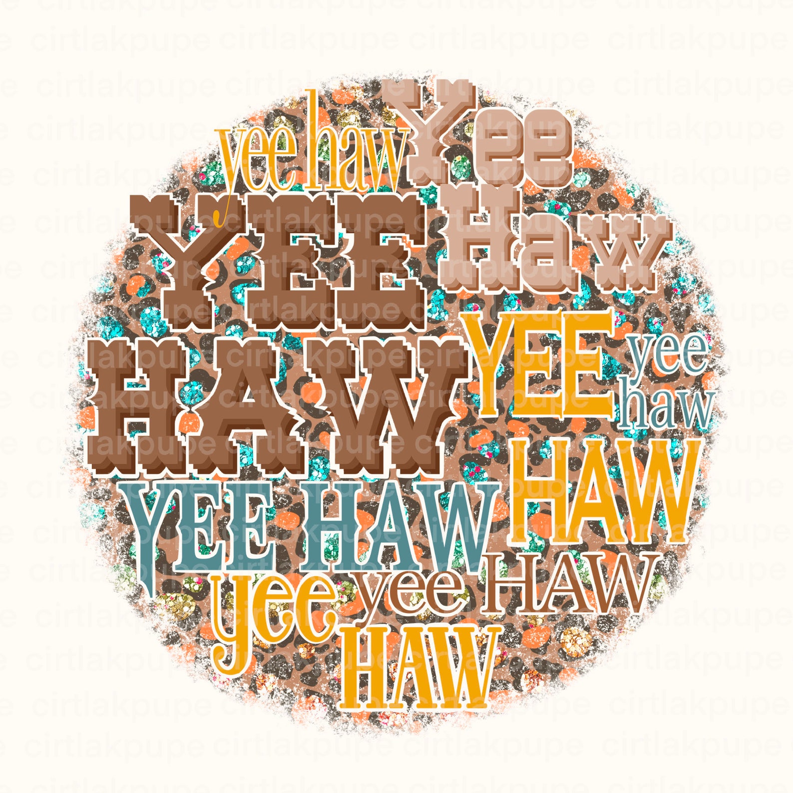 Retro Western Png Yeehaw Western Design PNG Digital Download - Etsy