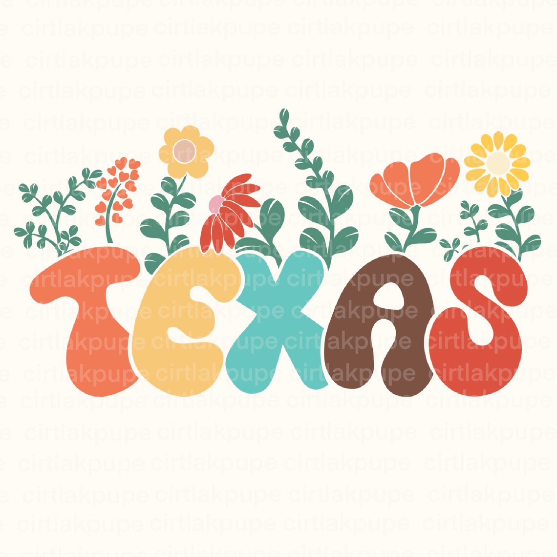Texas Png Texas State Png Printable Wild West Png Retro - Etsy