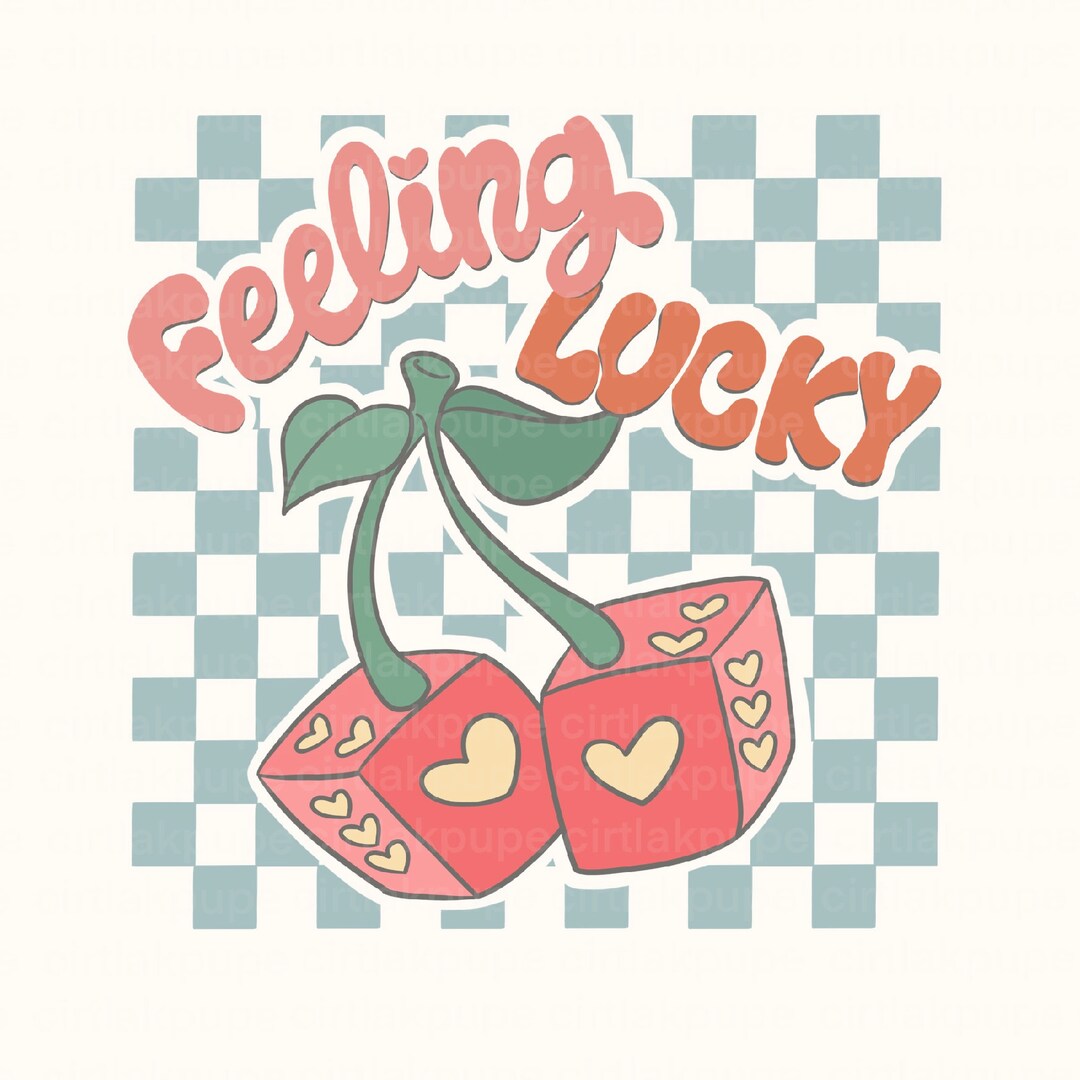 Retro Lucky Png, Valentine Day Png, Retro Valentine Png Shirt Design ...