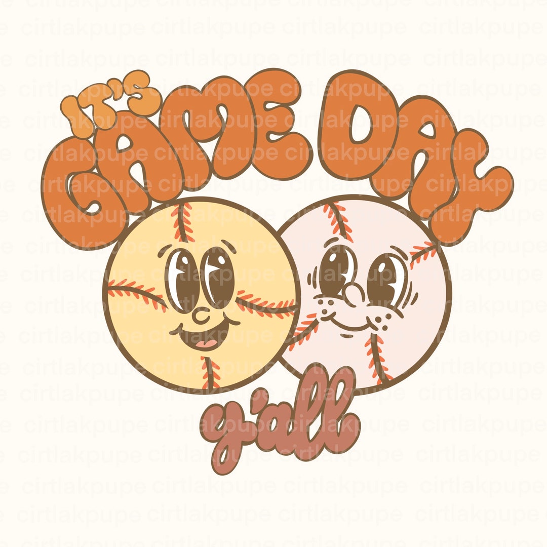 Game Day Png, It’s Game Day Y’all Baseball Softball PNG Image Trendy ...