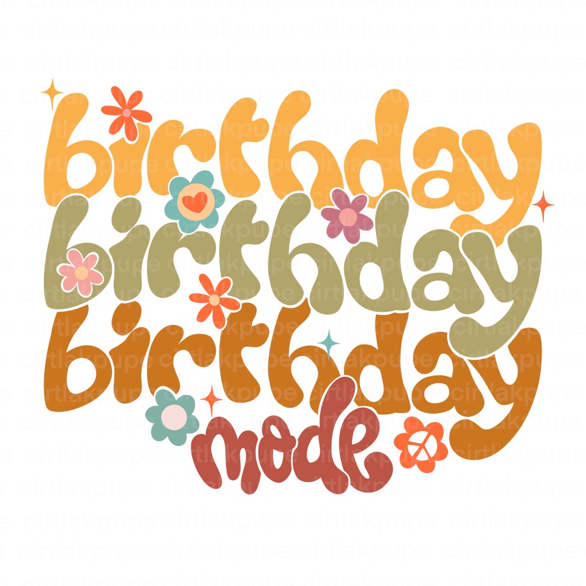 Birthday Mode Png Birthday Squad Png Birthday Shirt Png - Etsy