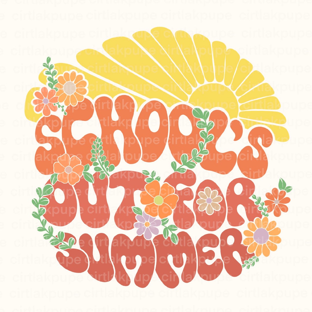Schools Out for Summer Popular PNG, Summer Kids Shirt Png, Fun Kids ...