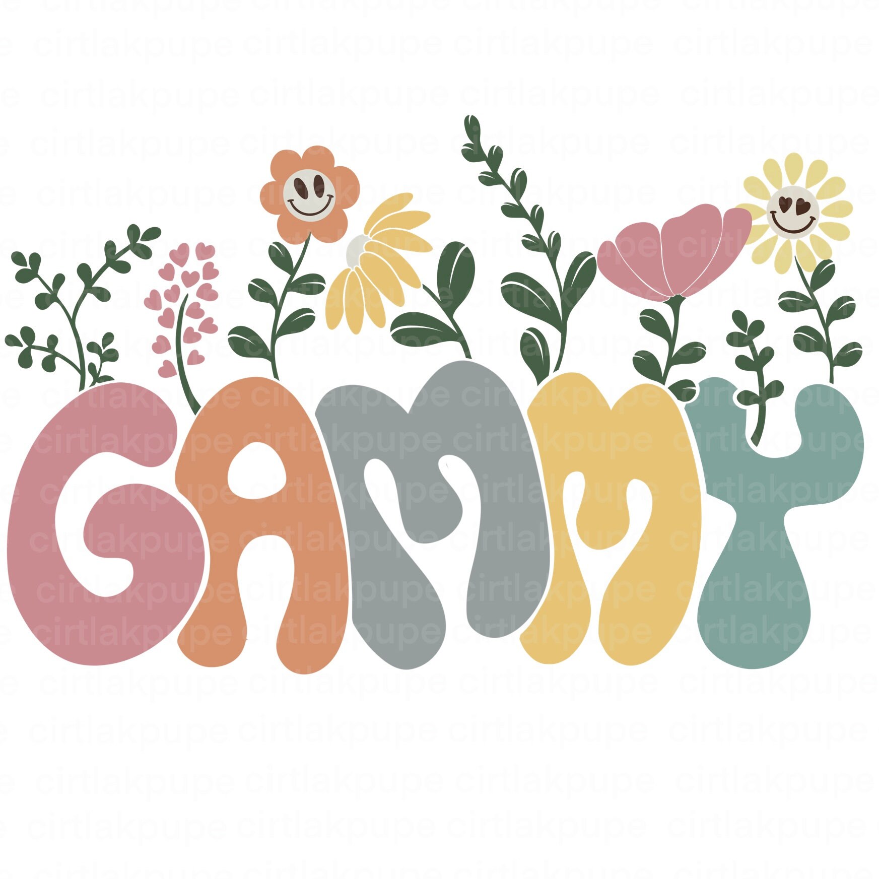 Gammy Png Mothers Day Png Mama Shirt Png Retro Mama Png - Etsy