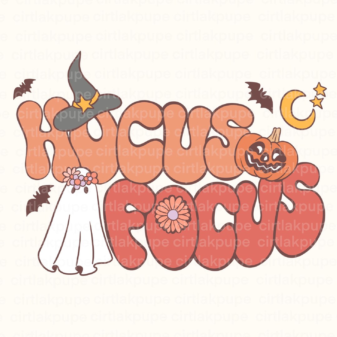 Halloween Png Svg, Hocus Focus Png Svg, Halloween Teacher Sublimation ...