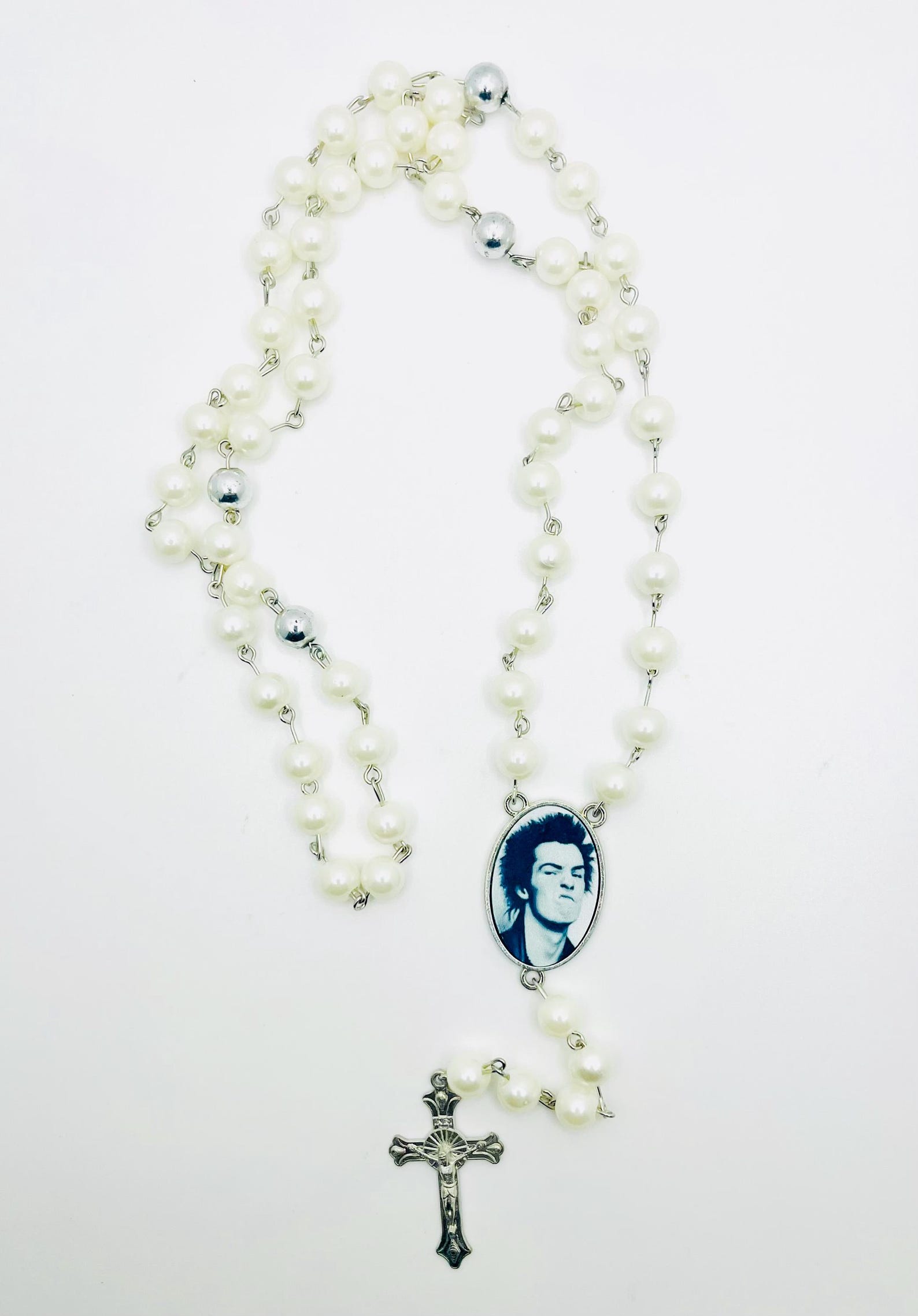 Sid Vicious Punk Rock Rosary Necklace Emo Punk Goth Edgy - Etsy
