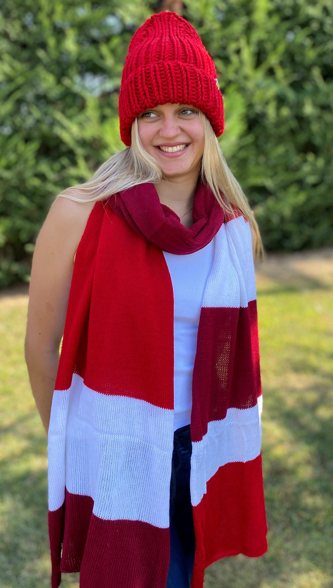 Christmas Set of Hat and Scarf aussie Winter - Etsy