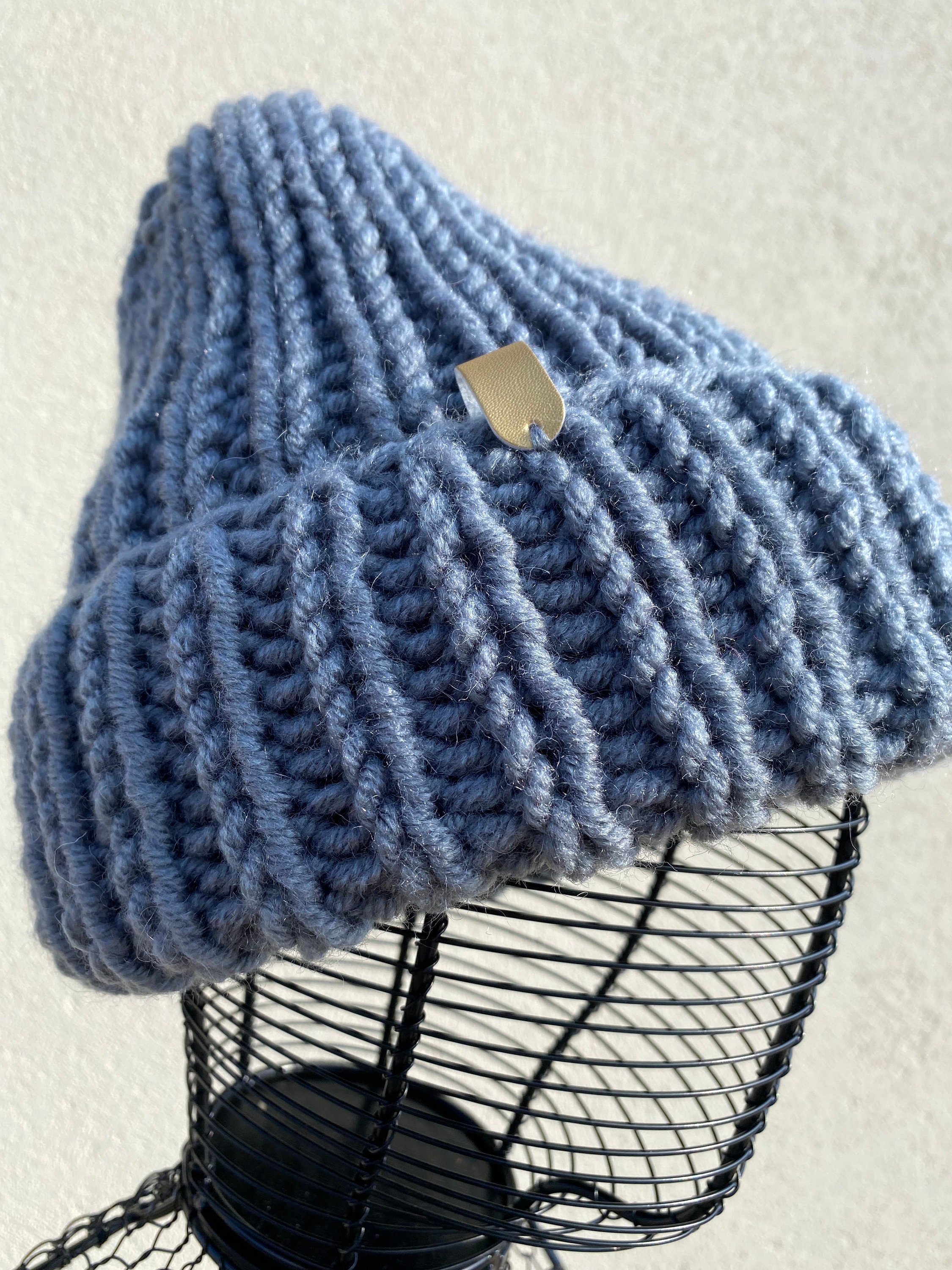 Light Blue Wool Hat Cozy Wool Beanie Winter Hat Beanie - Etsy
