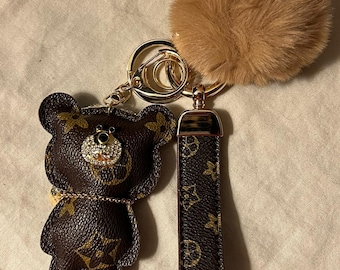 Designer-keychain Luxury Keychain - Etsy