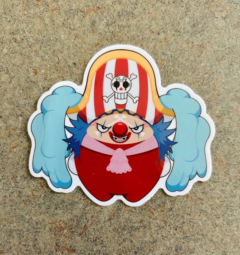 Buggy Clown Sticker - Etsy