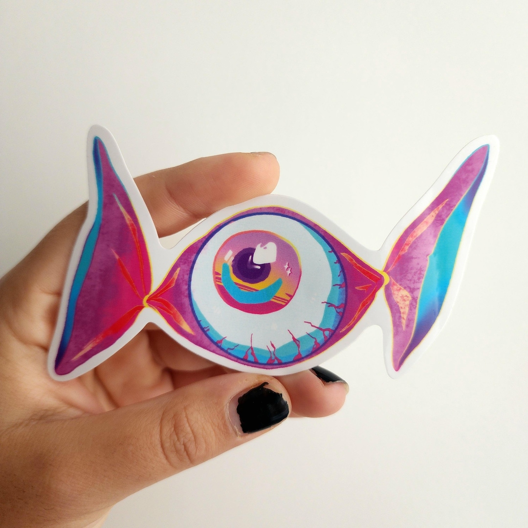 Sweet Eye //vinyl Sticker// 4in Waterproof/weatherproof - Etsy