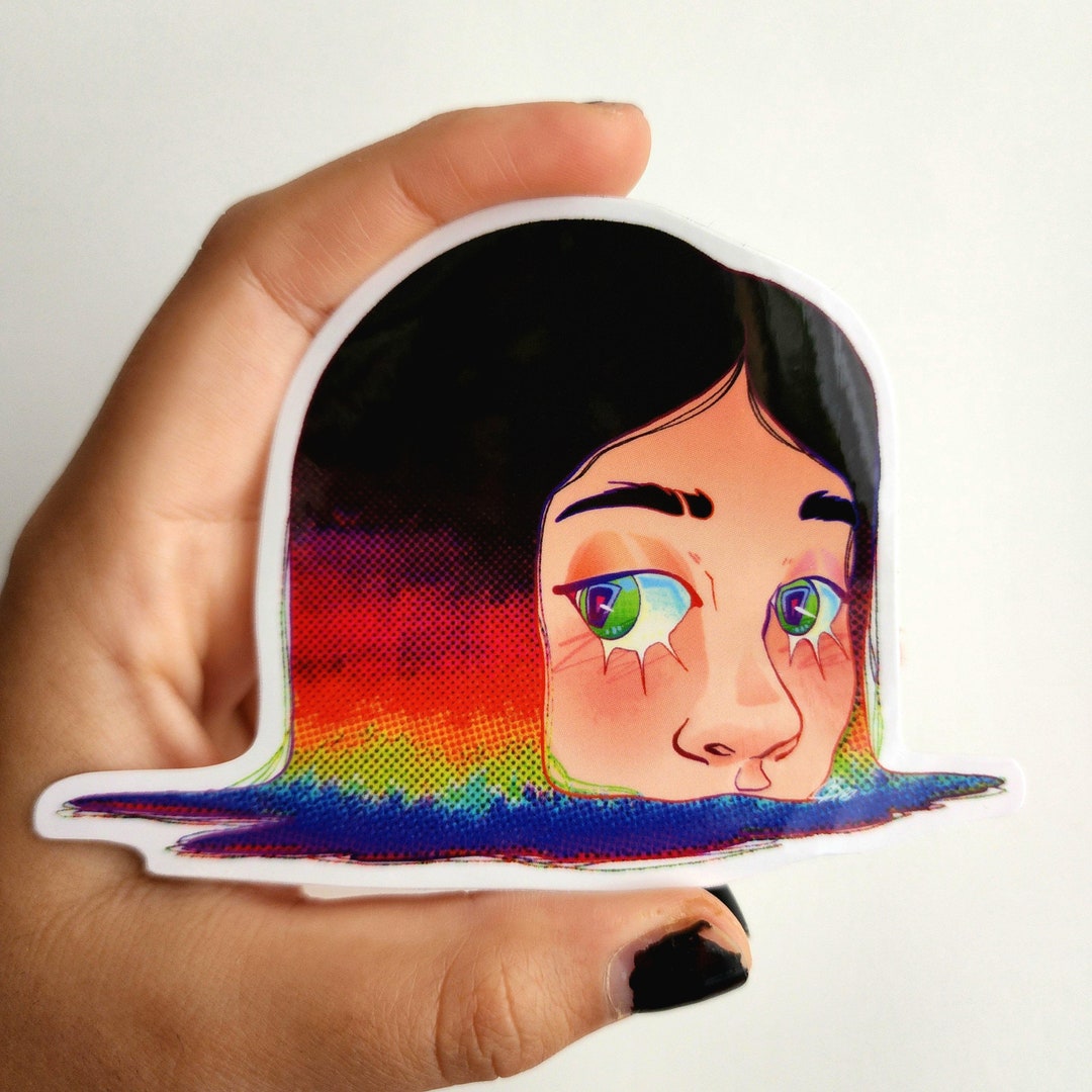 RGB Girl //vinyl Sticker// 4in Waterproof/weatherproof - Etsy