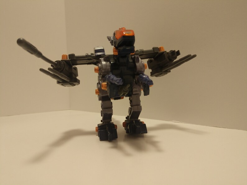 Zoids Action Figure Gun Sniper Velociraptor With Weapons Jet Pack ...