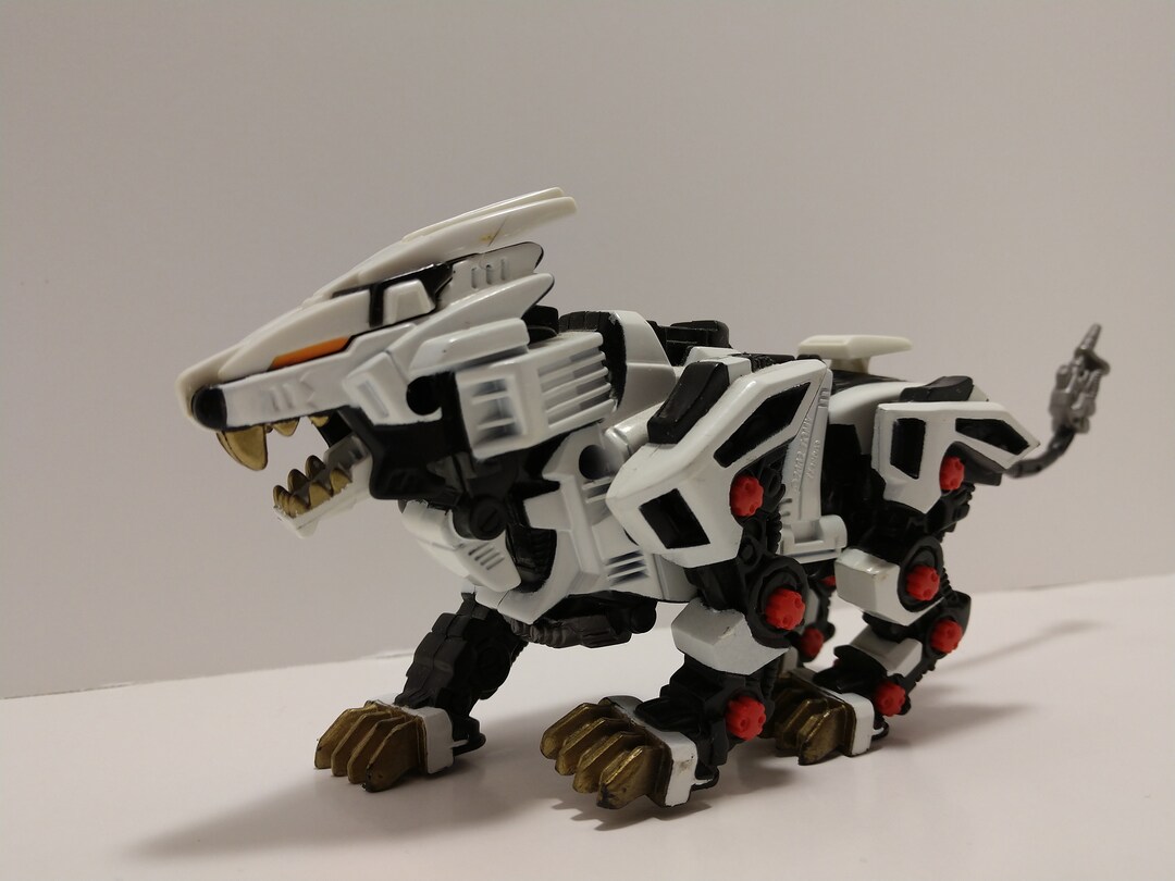 Zoids Action Figure White Liger Zero 2002 Tomy Hasbro Used - Etsy