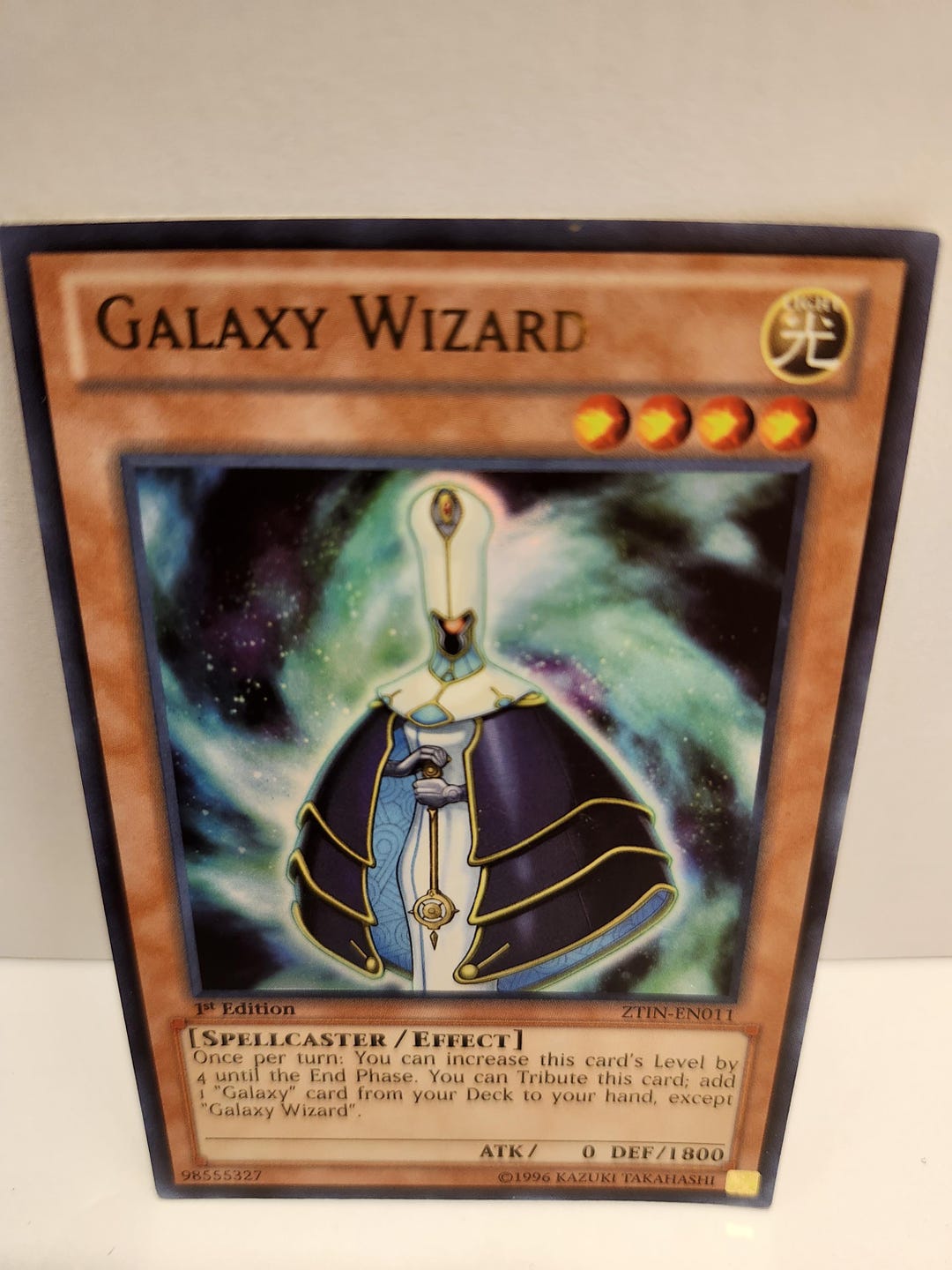 Galaxy Wizard ZTIN-EN011 1st Edition Yu-gi-oh Used Good Condition! - Etsy